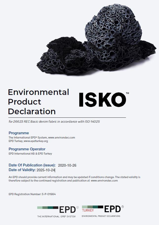 ISKO - 26623 REC Basic Denim Fabric